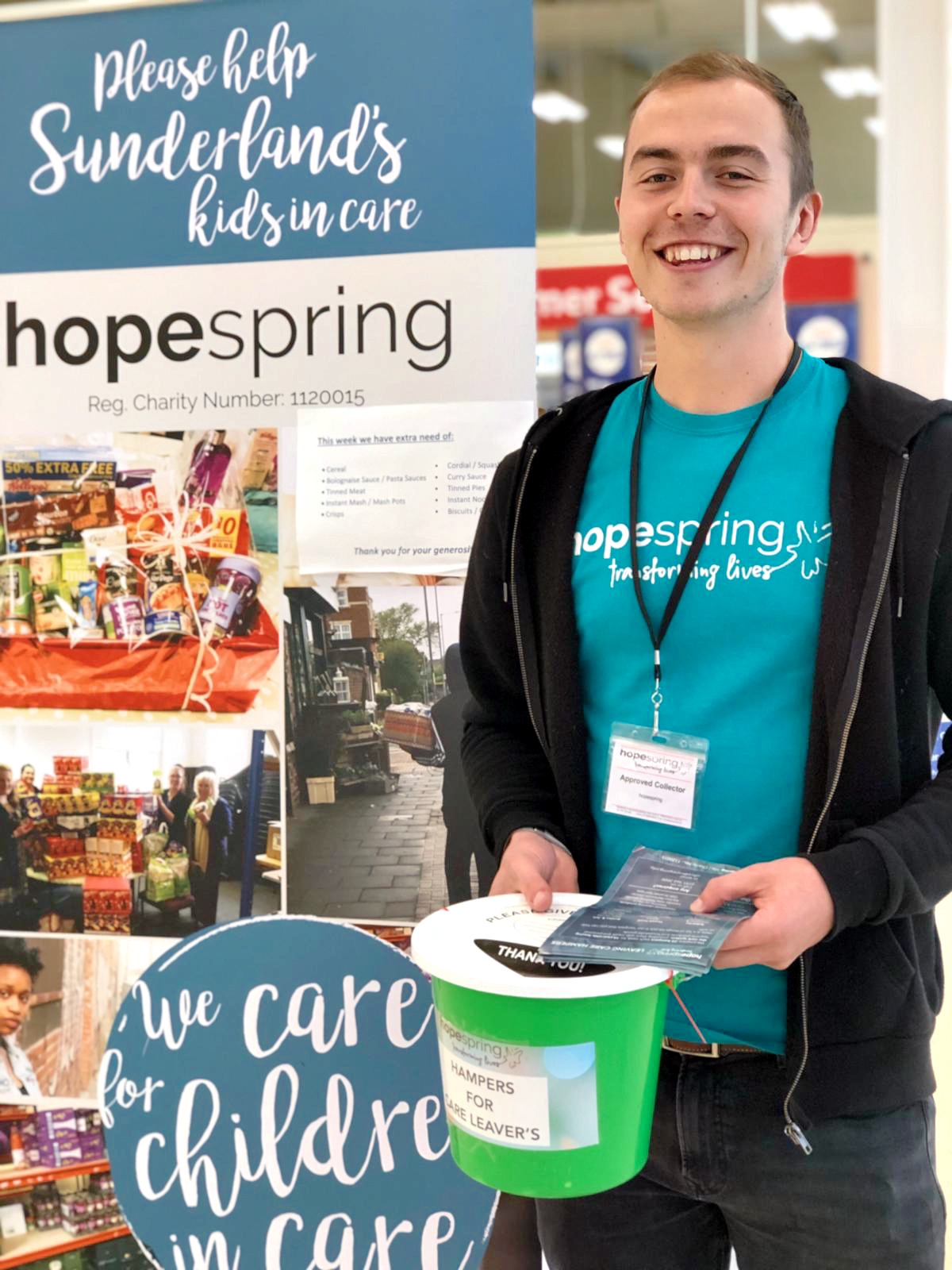 Support for care experienced young people – hopespring